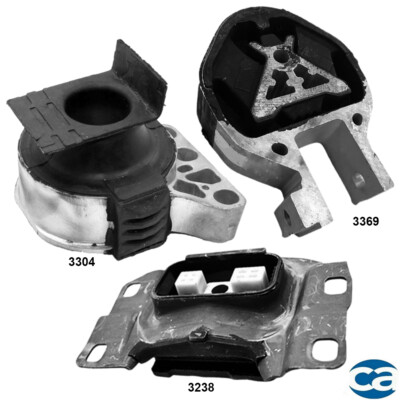 Engine Motor Mounts & Auto Trans. Mount 3Pcs Set for Lincoln MKC 2.0/2 ...