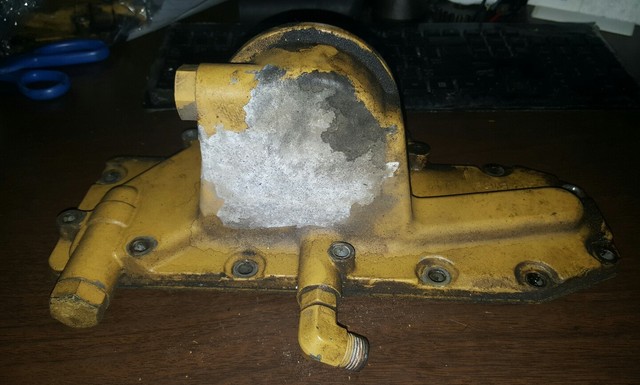 CAT Engine Oil Filter Base 4p-8182 4P8182 for sale online | eBay