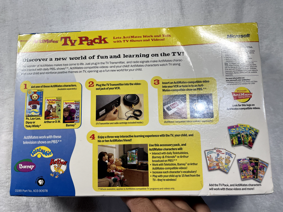 Microsoft Actimates TV Pack Teletubbies NEW SEALED | eBay