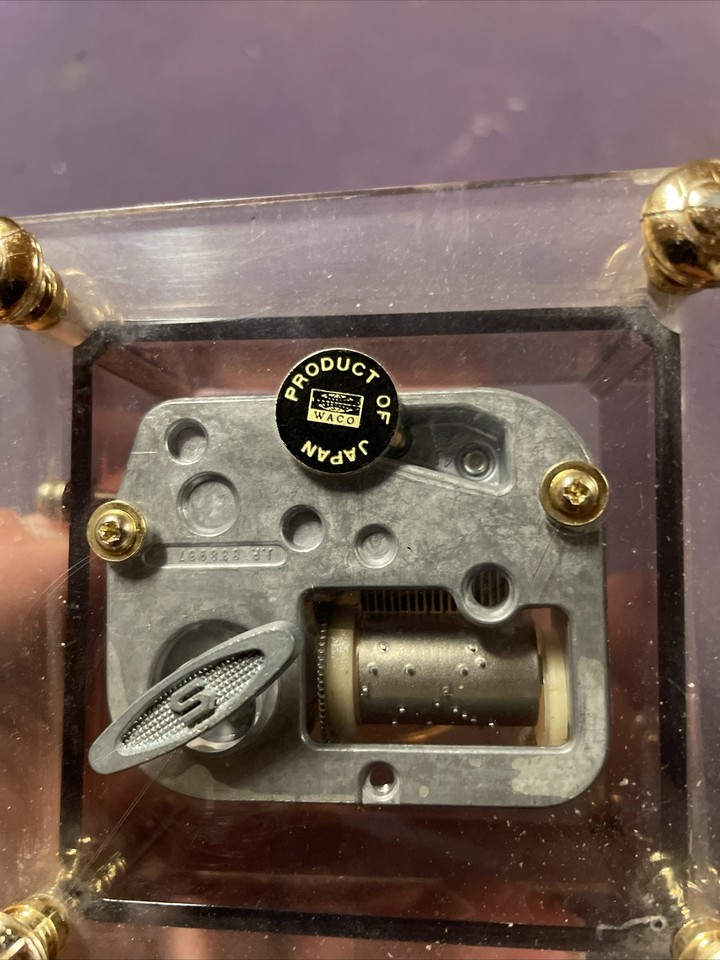 Vintage Music Box Waco Record Player Product Of Japan | eBay