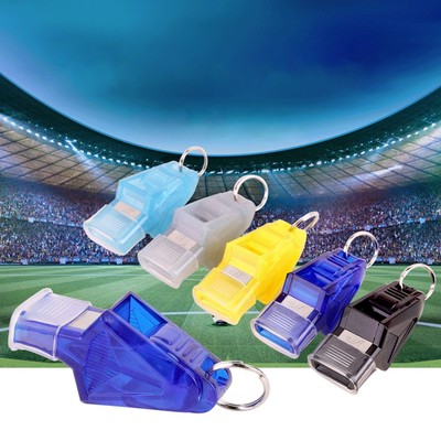 New Referee Whistle Plastic Whistle 5 Colors For Soccer 130dB Volume ...