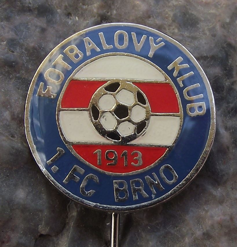 2001 1 FC Brno Football Club Soccer Czech Supporter Sports Pin Badge | eBay