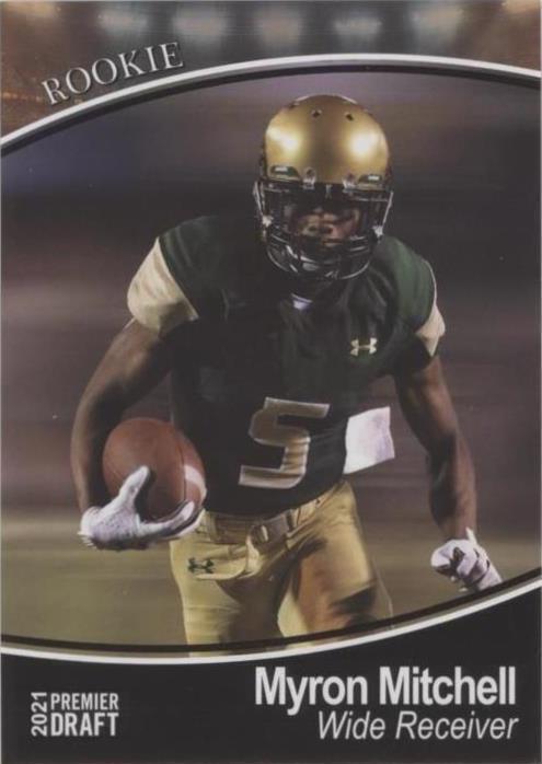 2021 Sage Premier Draft - Myron Mitchell #25 (RC) for sale online | eBay