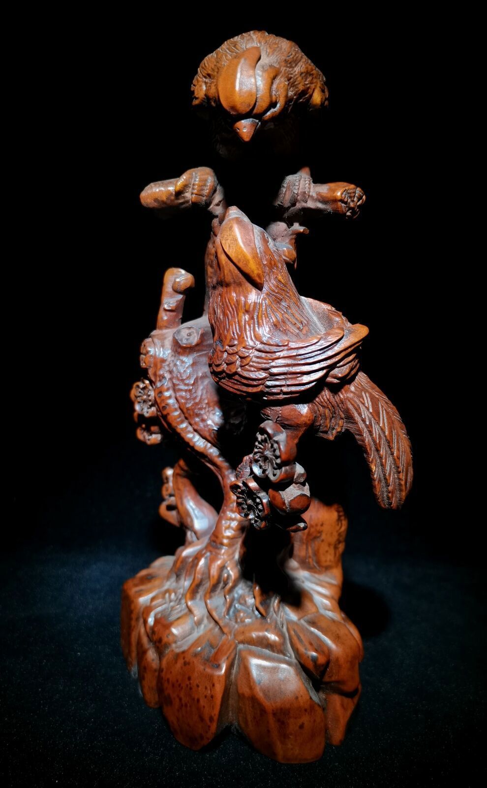 office modern home decor Vintage antique wooden statue sculpture ...
