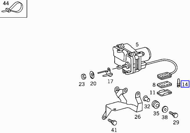 Mercedes Wiring Connector Plug Terminal Contact Pin A0015453826 New ...