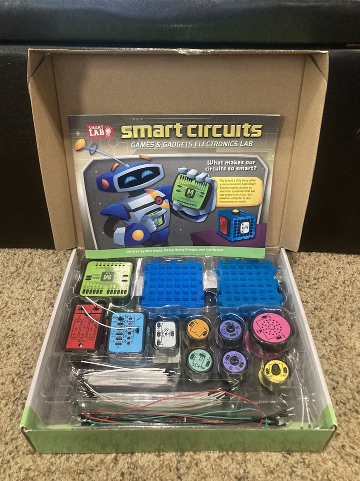 Smart Lab Smart Circuits Games & Gadgets Electronics 50 Projects 49 Pc ...