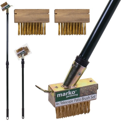 Patio Weed Brushes Wire Brush Block Paving Garden Weed Scraper ...