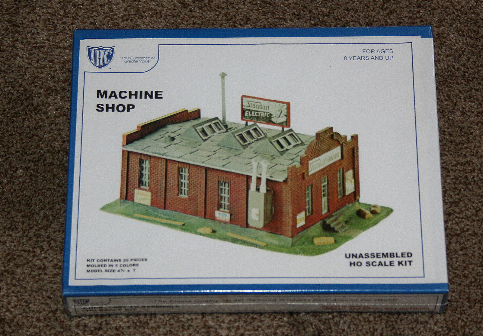 HO SCALE BUILDING KIT - IHC 4-7764 MACHINE SHOP - STILL WRAPPED | eBay