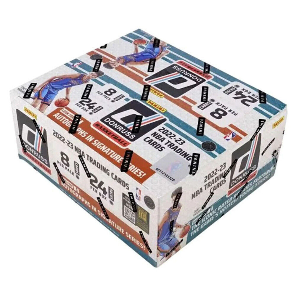 Panini 2022/2023 Donruss NBA Basketball Retail Booster Box - 24 Packs ...