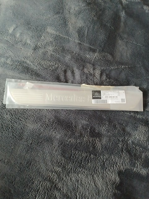 Genuine Mercedes-Benz C Class W205 Rear Left Side Door Sill Plate ...