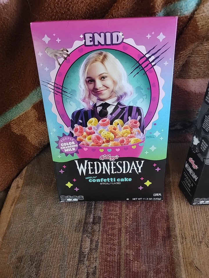 Kelloggs Cereal Wednesday Cookies & Cream & confetti Cake Cereal ...