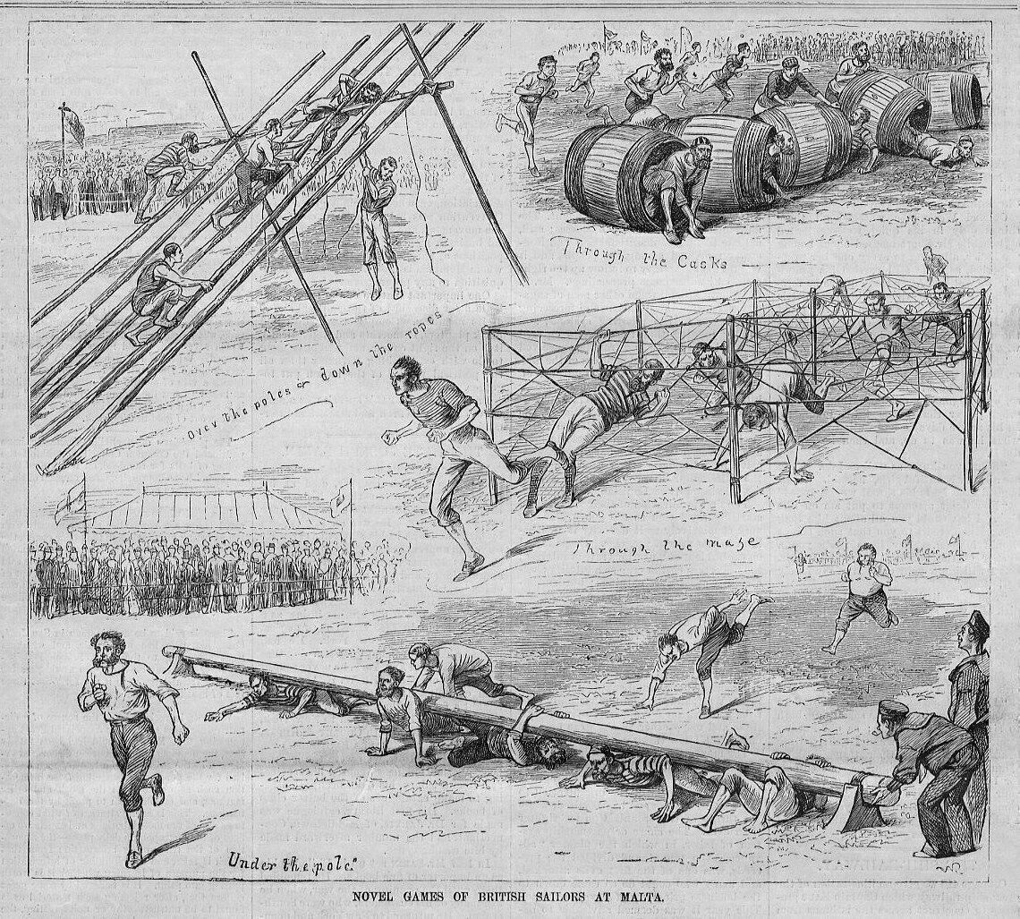 Military Obstacle Course Games