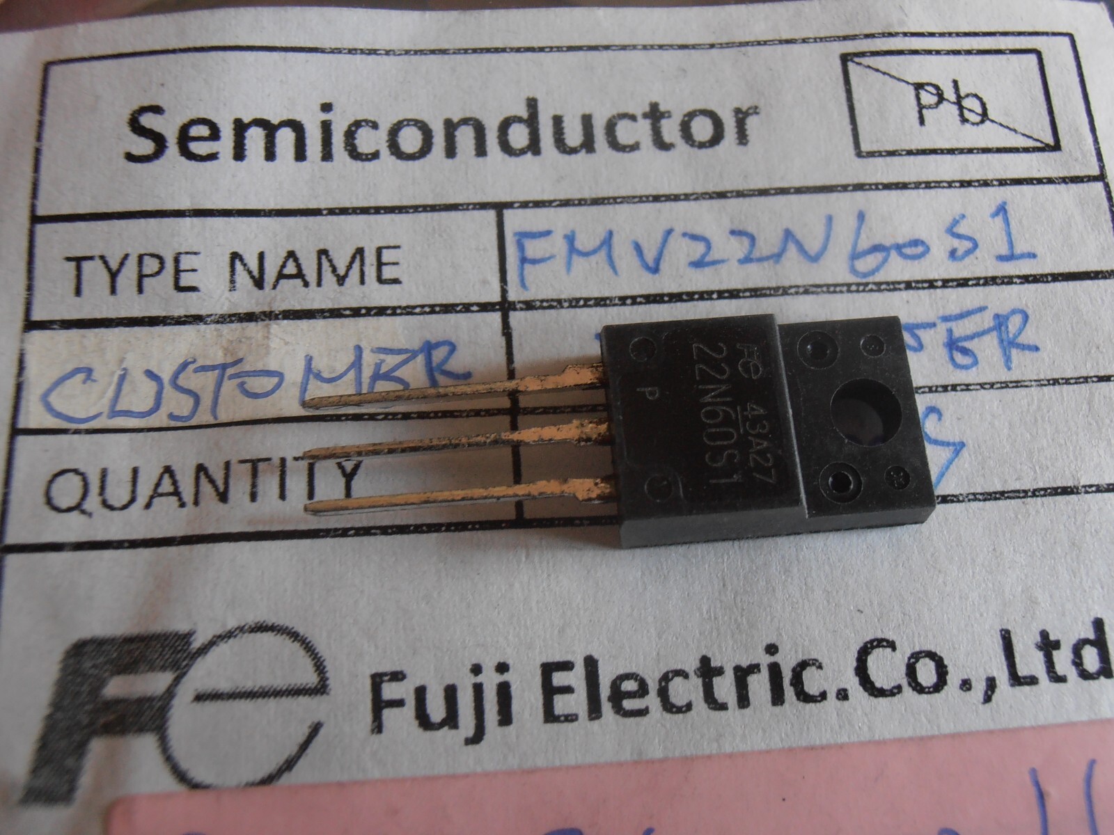 10X FMV22N60S1 NPN MOSFET 22A 600V TO220F FUJI | eBay