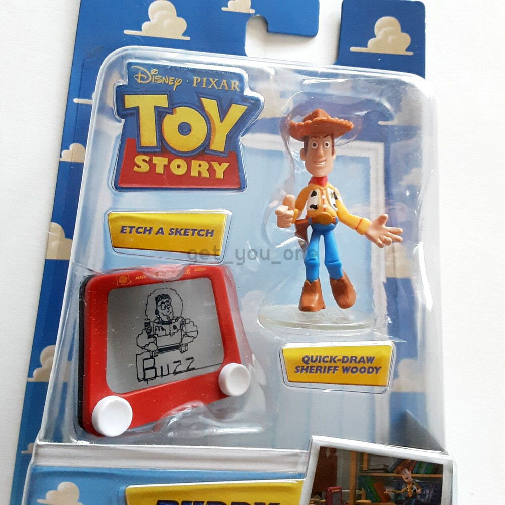 Disney Toy Story Buddy Pack ETCH A SKETCH, QUICK DRAW SHERIFF WOODY ...