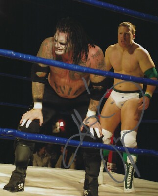 Vampiro Autographed Signed 8x10 Photo - WCW TNA Wrestling Lucha Libre ...