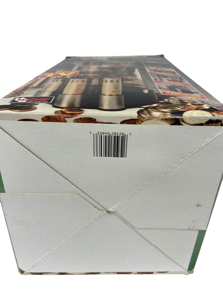 Mag-Nif Money Wrapper Motorized Coin Bank Fills Coin Wrappers Change ...