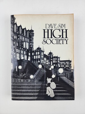 Dave Sim High Society Trade paperback book First Printing 1986 Comic | eBay