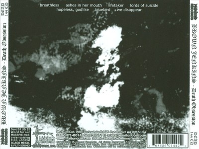 BROWN JENKINS - DEATH OBSESSION * NEW CD 768586014421 | eBay