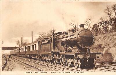 Lot 63 train railway LNER uk down continental pullman limited express ...