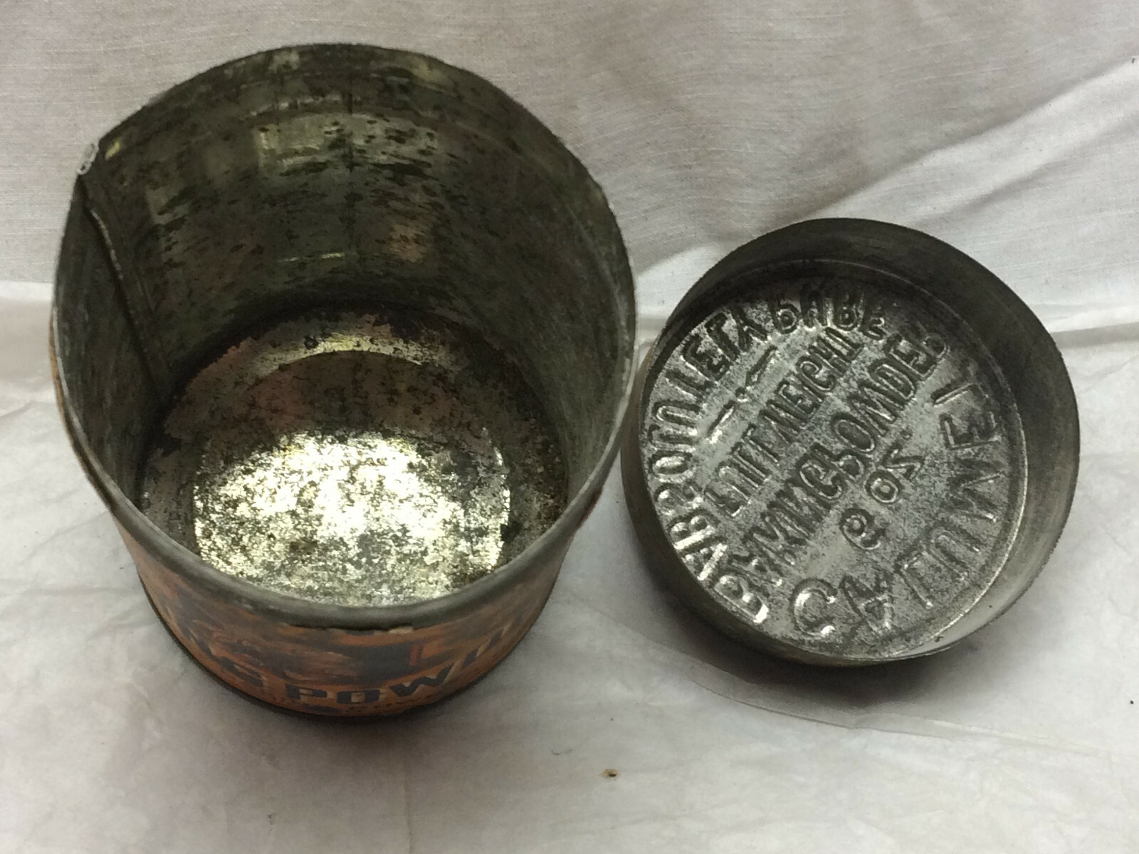 Vintage Calumet Baking Powder Tin Paper Label | eBay