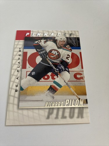 1998 Pinnacle Be A Player Hockey #81 Richard Pilon Islanders Defense | eBay