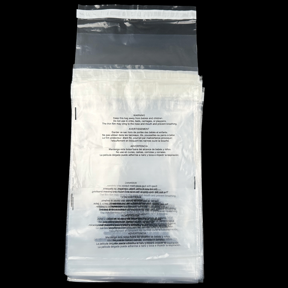 Resealable Suffocation Warning Poly Bags Mailers Plastic Amazon FBA | eBay