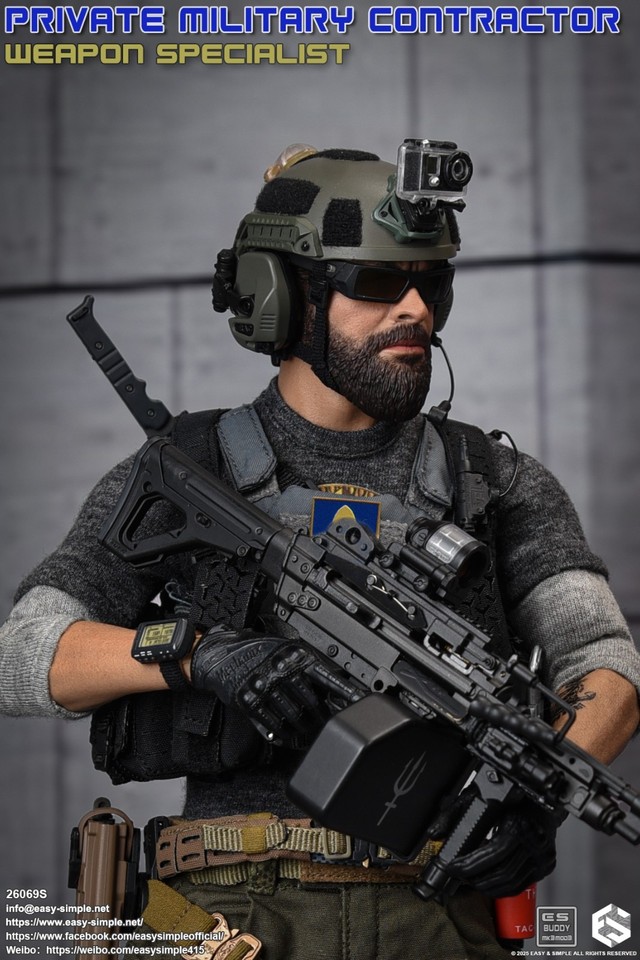 1:6 scale Easy & Simple PMC Weapon Specialist SPECIAL Radio w/ Headset ...