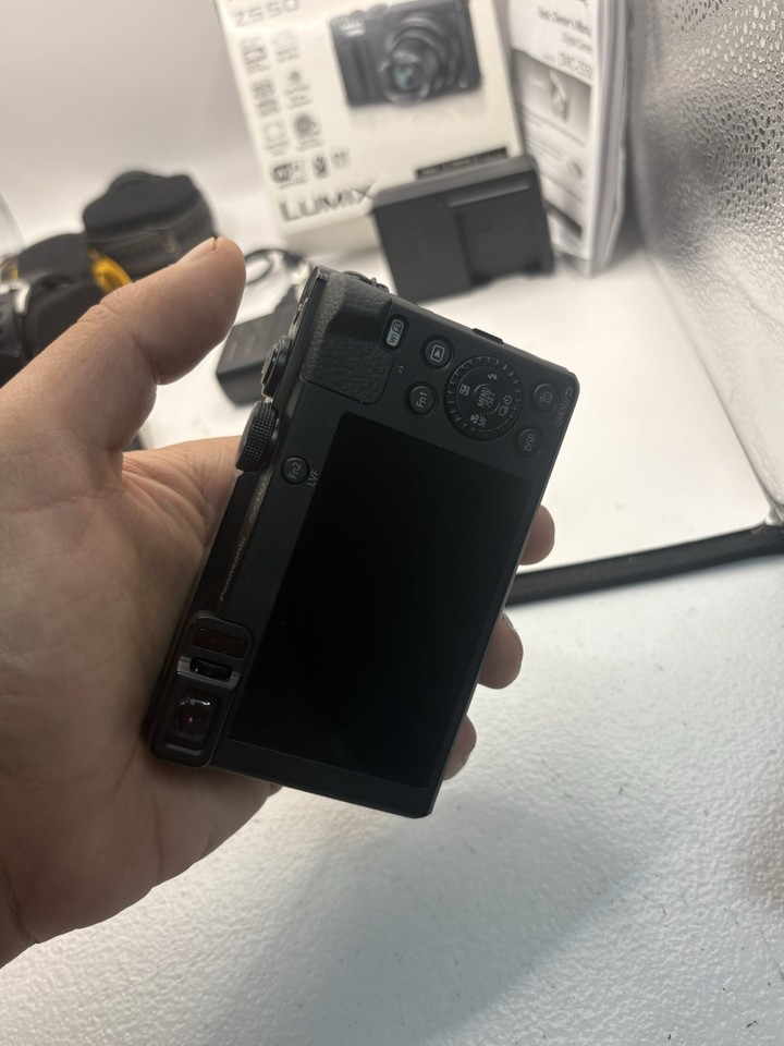 Panasonic Lumix DMC ZS50 Digital Camera 30x Optical Zoom w/ Extras ...