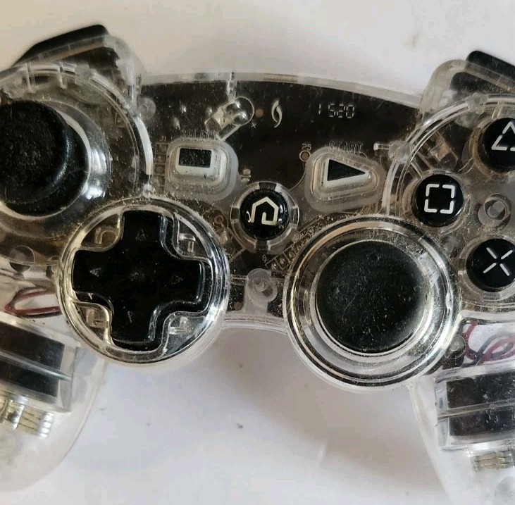 Afterglow AP.2 Clear Wireless Controller for PS3 NO DONGLE | eBay