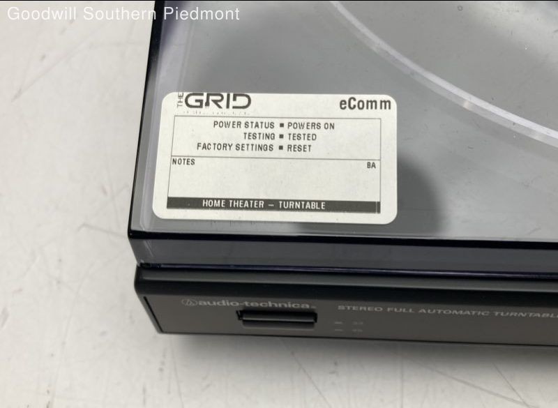 Audio-Technica AT-PL50 Full Automatic Turntable System - Tested | eBay