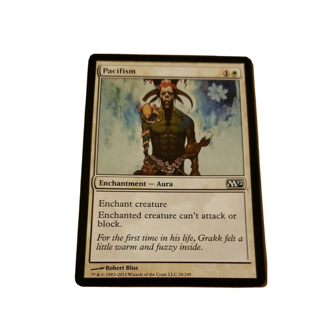 MTG Pacifism Magic 2012 28/249 Regular Common for sale online | eBay