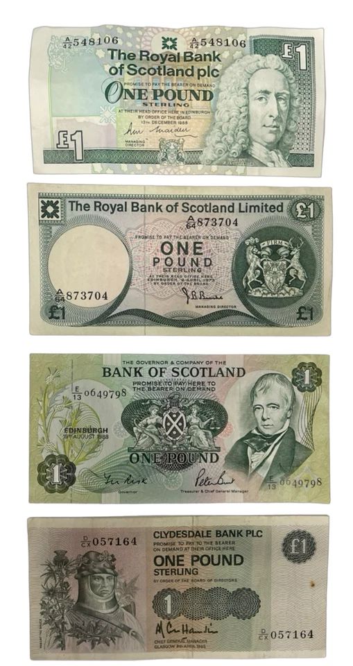 £1 Scottish Banknotes for sale | eBay UK