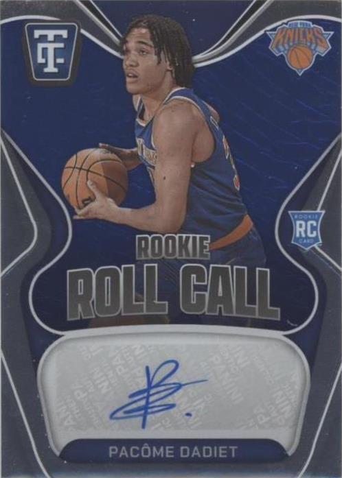 2024-25 Panini Totally Certified - Rookie Roll Call Pacome Dadiet #RC ...