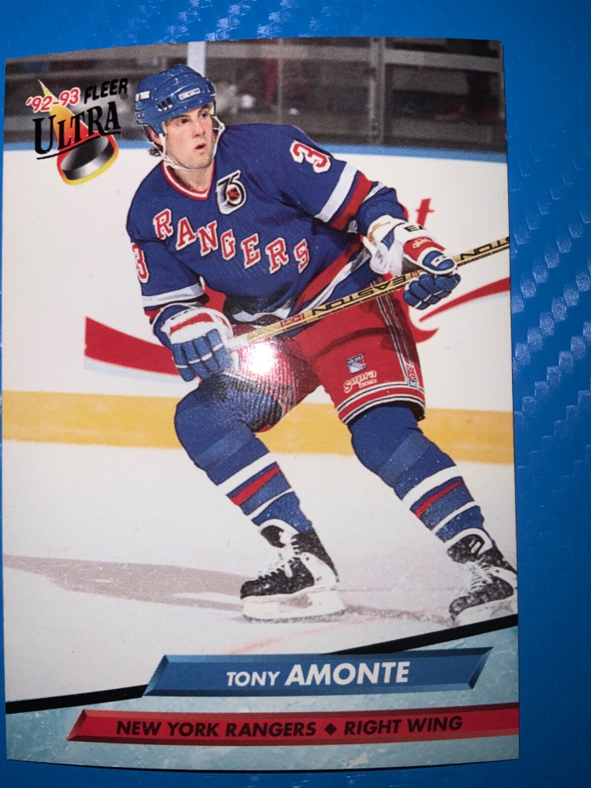 1992-93 Fleer Ultra - #133 Tony Amonte Trading Card | eBay