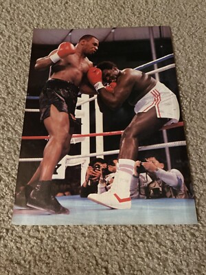 Vintage MIKE TYSON vs. TONY TUBBS BOXING 1988 FIGHT Photo Magazine ...
