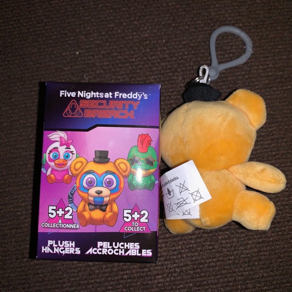 Five Nights at Freddy's Security Breach Plush Backpack Hangers Freddy ...