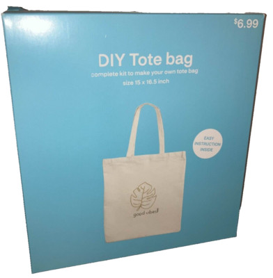 DIY Tote Bag (15in x 16.5in) w/ Instructions CVS Brand | eBay
