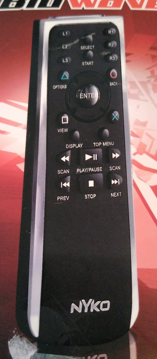 Genuine Nyko BluWave 83041-P-37 IR Remote Control for PlayStation 3 DVD ...