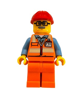 Lego Minifigure TWN346 Eye Glasses Reflective Vest | eBay