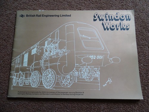 British Rail Engineering Limited Swindon Works 150th Anniversary ...