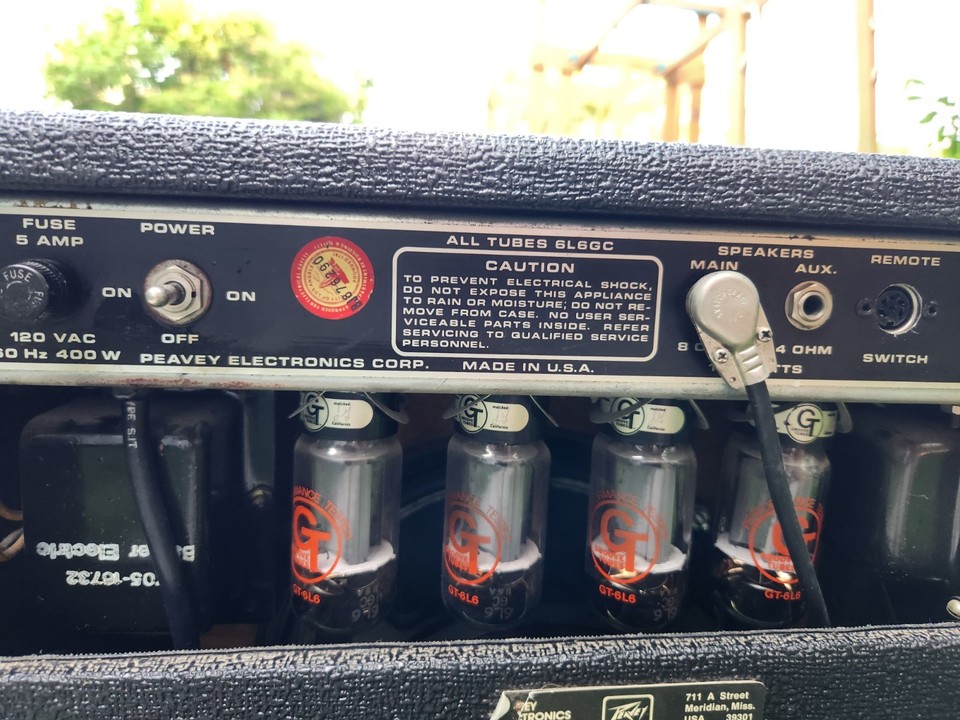 Peavey Artist VT Series Guitar 100 watt Amp 15'' Black Widow Speaker ...