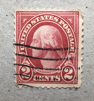 2 CENT 1928 RED GEORGE WASHINGTON POSTAGE STAMP | eBay