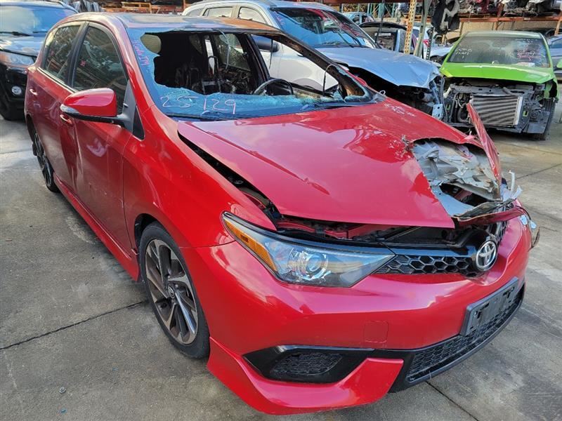 2017-2018 Toyota iM Corolla Hatchback Rear Driver Side Door *Burn ...