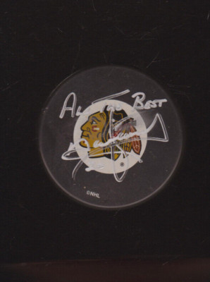 DARIN KIMBLE AUTOGRAPH SIGNED PUCK COA CHICAGO BLACKHAWKS | eBay
