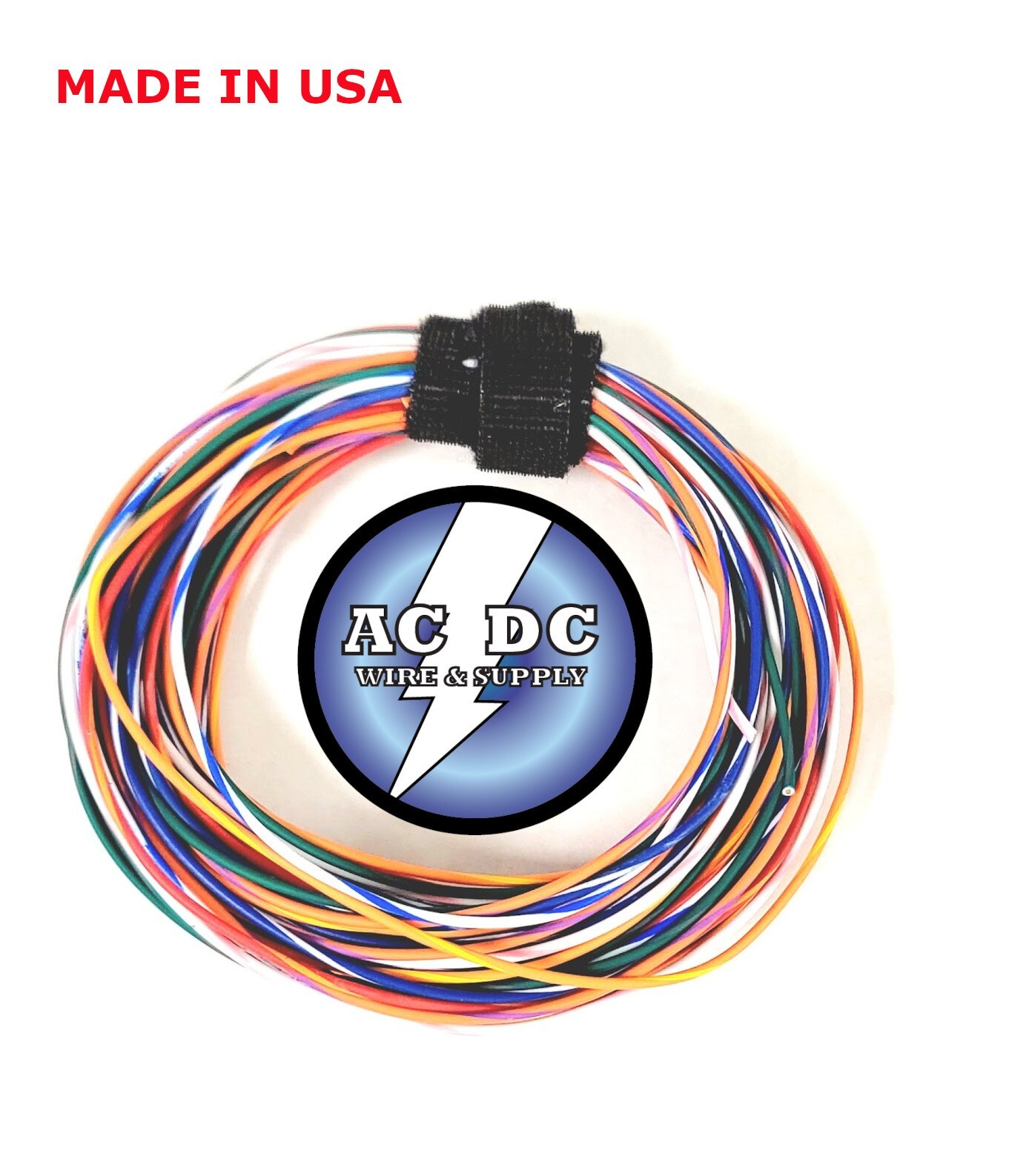 22 AWG TXL HIGH TEMP AUTOMOTIVE WIRE 8 STRIPED COLORS 5 FT EACH 40 FEET ...