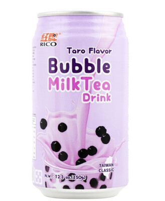 Rico Taro Flavor Bubble Milk Tea Drink 12.3 Oz (Pack Of 8 Cans) | eBay