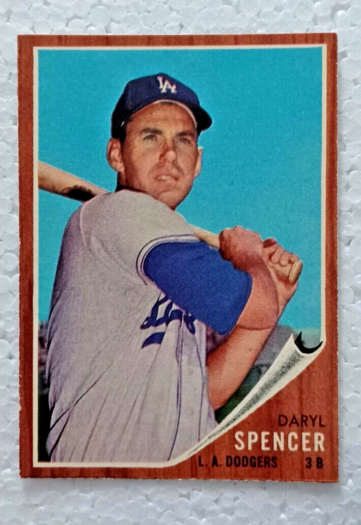 Daryl Spencer, L. A. Dodgers, 3B, 1962 Topps Baseball Card #197 | eBay