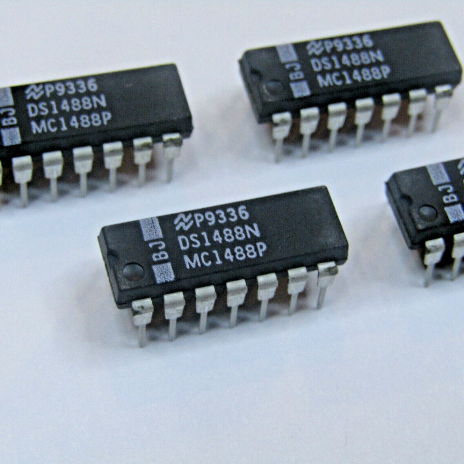 ( 4 PCS ) National DS1488N MC1488P RS-232 Interface IC 14Pin NEW | eBay