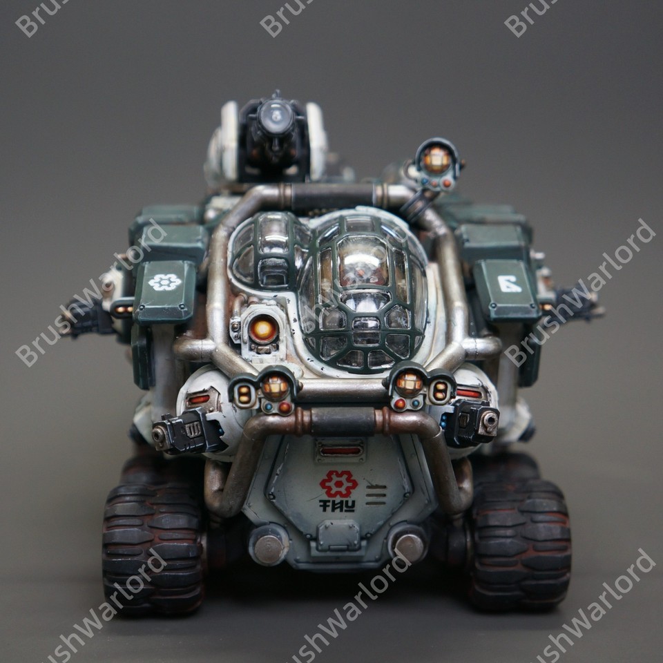 Warhammer 40K hekaton land fortress leagues of votann custom Painted ...