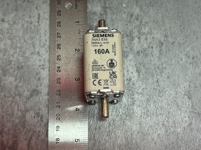 SIEMENS 3NA3 836- 160AMP, 500V FUSE | eBay